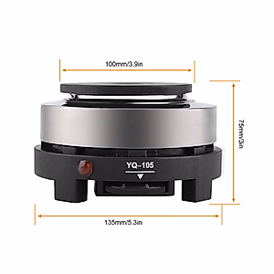 Portable Stove Electric,500W Small Hot Plates For Cooking Electric Single Electric Flat Cast Iron Heating Plate