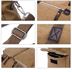 ToLFE Women Top Handle Satchel Handbags Shoulder Bag Messenger Purse Crossbody Bag Travel Work Tote Bag