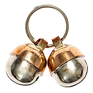 Beau's Bells 2 Extra Loud Cat & Dog Bells | Pet Tracker | Save Birds & Wildlife | Luxury Handmade Copper (Small)