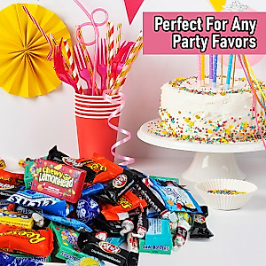 Bulk Holiday Candy Chocolate Individaully Wrapped Assortment Mix - Fun Size Treats Chocolates Candy Variety - Kit Kat, Dots, Welch’s Sweets for Kids and Adults (5 LB)