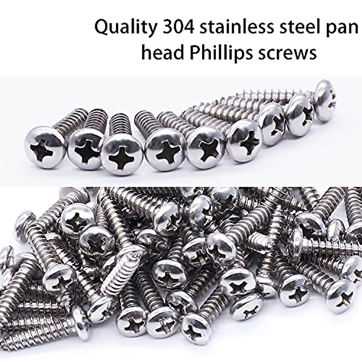 mankk 100PCS 1/4 Inch Rope Light Clips P-Style Mounting Clips Plastic Cable Clamps with Compatible Stainless Steel Pan Head Phillips Screws for Wire Management M-034-BK-LS