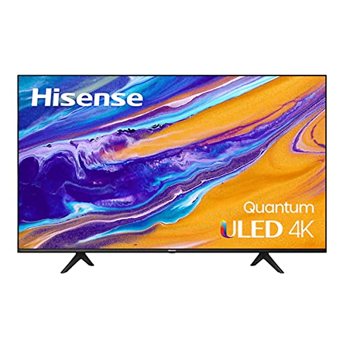 Hisense ULED 4K Premium 50U6G Quantum Dot QLED Series 50-Inch Android 4K Smart TV with Alexa Compatibility, 600-nit HDR10+, Dolby Vision & Atmos, Voice Remote (2021 Model)