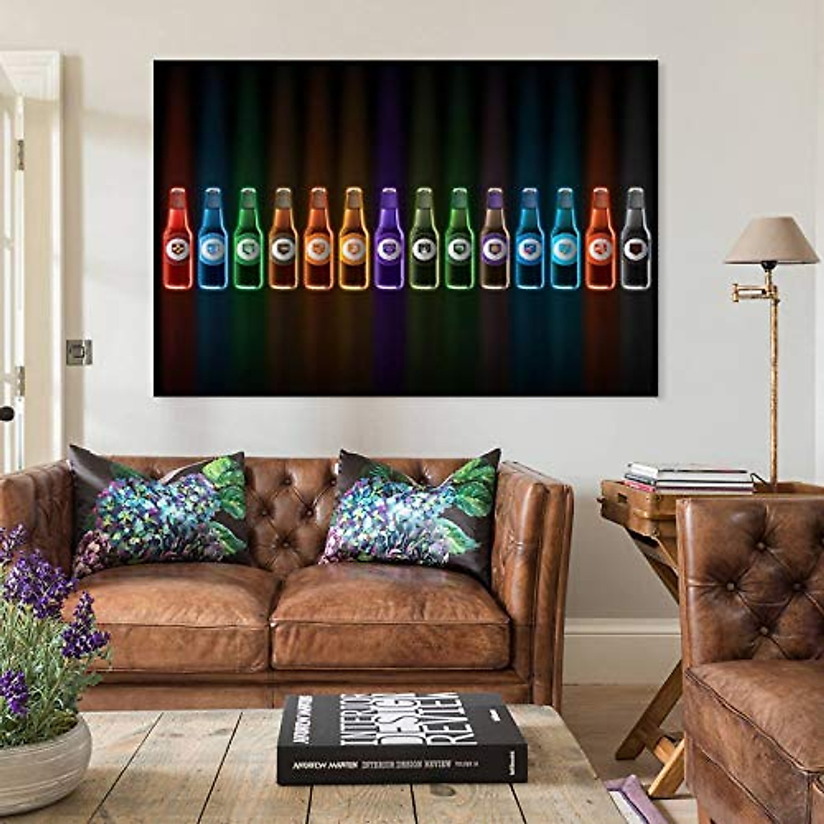 yuanchen Zombie Perk Bottles Poster Decorative Painting Canvas Wall Art Living Room Posters Bedroom Painting 08x12inch(20x30cm)