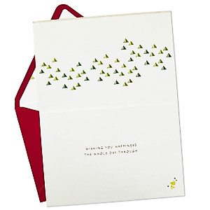 Hallmark Signature Peanuts Birthday Card (Snoopy Canoe)