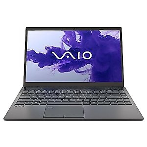 VAIO 14 High Performance Laptop in Black Metallic 12th Gen 10-core Intel i5 up to 4.2GHz 8GB RAM 512GB SSD 14.1in FHD Backlit Keyboard HDMI Win11 (51427BK - Renewed)