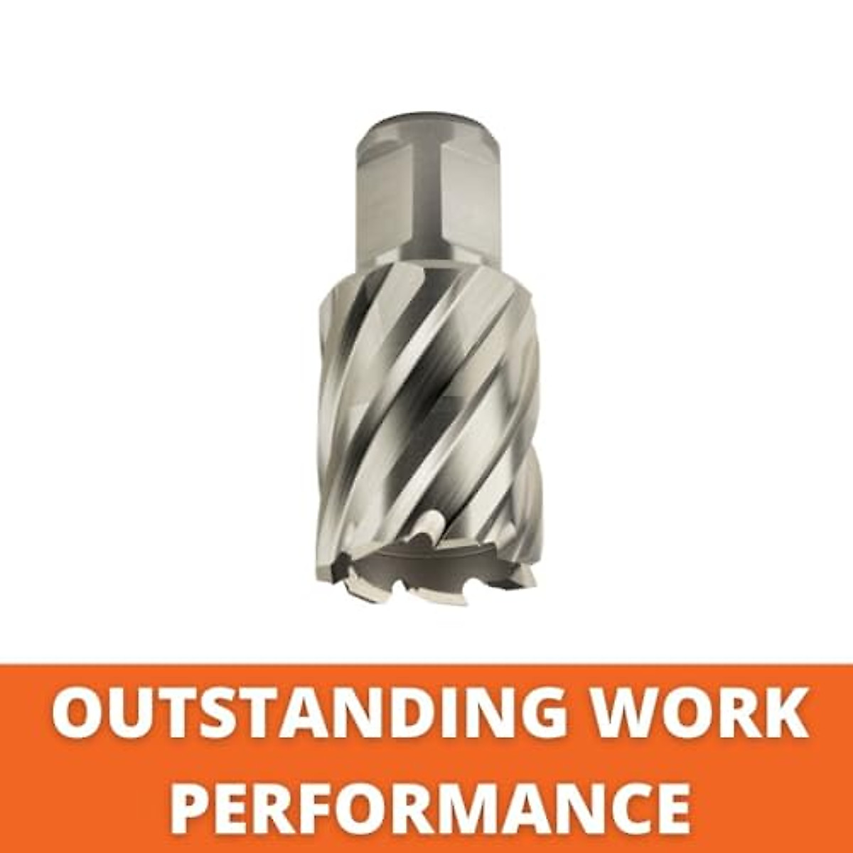 Jancy Slugger by Fein - HSS Annular Cutter with Premium M2 High Speed Steel - 3/4" Straight Shank, 1" Depth, 1" Diameter - 63134254041