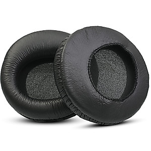 MDR-RF985R Replacement Ear Pads Cushion Cups Compatible with Sony TMR-RF985R RF985RK MDR-RF970R RF970RK 960R RF925RK RF925R Wireless Headphones, Repair Parts with Soft Leather Surface