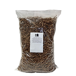 HowenDay Crinkle Cut Paper Shred Filler - Kraft (2 pounds) for Gift Wrapping, Packing & Filling Gift Baskets