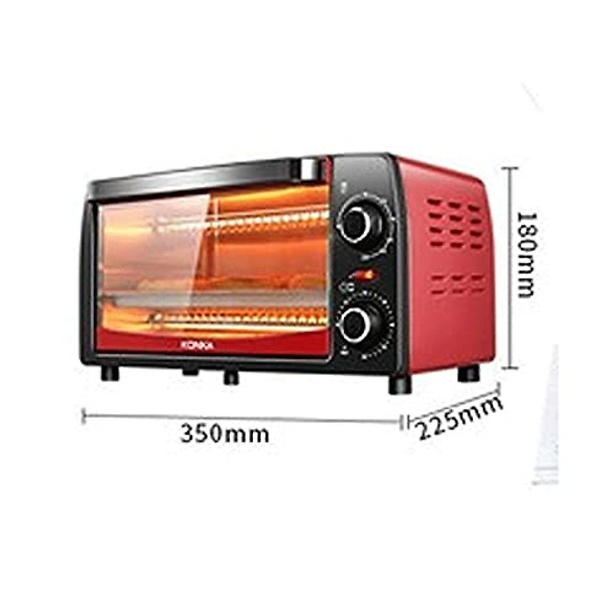 CZDYUF 12L Electric Oven Household appliances 1050W Mini Oven Double Layer Baking Bread Small Oven Pizza Cake Maker for Kitchen