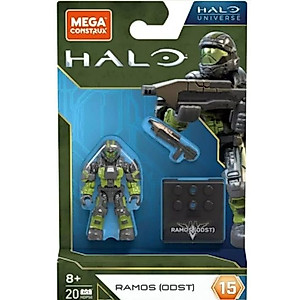 Mega Construx Halo Heroes Series 15 Complete Set of 5 Buildable Action Figures
