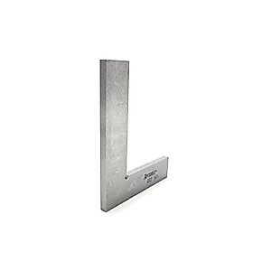 Taytools 7464237 Machinist Engineer Solid Stainless Steel Square 4” x 3” x .220” Thick DIN 875/0 (Square w/in - 0.0003”) Stainless Steel