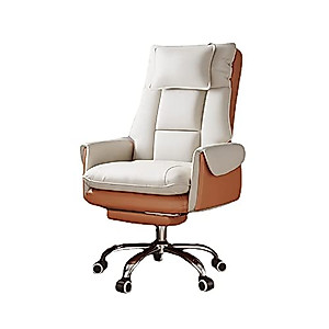 KXDTZ Sofa Office Chair, Gaming Chair Computer Chair Backrest with Footrest Reclining Swivel Chair