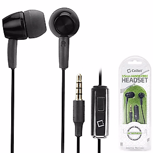 in-Ear Stereo Earbuds Compatible with Sony WF-1000XM3 Digital+ Hands-Free Built-in Microphone True Solid Crisp Clear Audio! (3.5mm, 1/8, 3.5ft, Black)