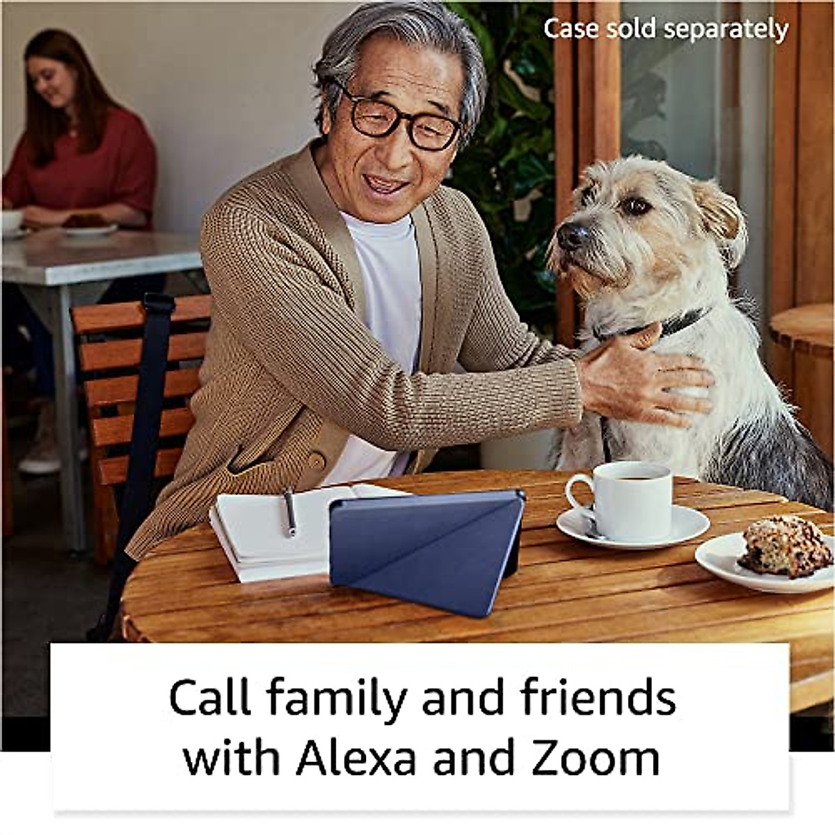 Amazon Fire 7 tablet, 7” display, 16 GB, 10 hours battery life, light and portable for entertainment at home or on-the-go, (2022 release), Denim