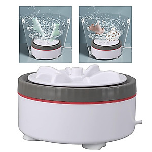 Mini Turbo Washing Machine, USB Portable Small Clothes Washer for Travel Business Trips, Timed Adjustable Laundry Washer for Underwear, Baby Clothes, Towels, Socks or Fruit Dish