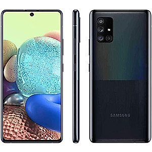 Samsung Galaxy A71 (5G) 128GB (6.7 inch) Display Quad Camera 64MP A716U Smartphone - Black - T-Mobile Locked - (Renewed)