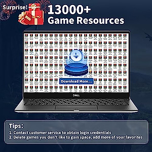 Emulator Console HDD with Built-in 55433 Video Games, 4T Retro Game Console with 3 Game Systems, Plug and Play Emulator Console with 80+ Emulators, 5400 RPM, 128MB Cache, Up to 6GB/s, Support Win 8.1/10/11