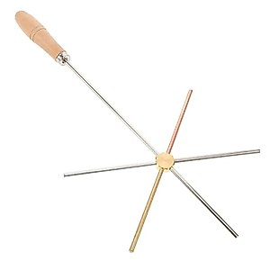 Gatuida Stainless Steel Conductometer Physics Equipment Aluminum Conductivity Demonstrator Experiment Tool Conductometer Thermal Conductivity Thermal Conductivity Equipment Brass