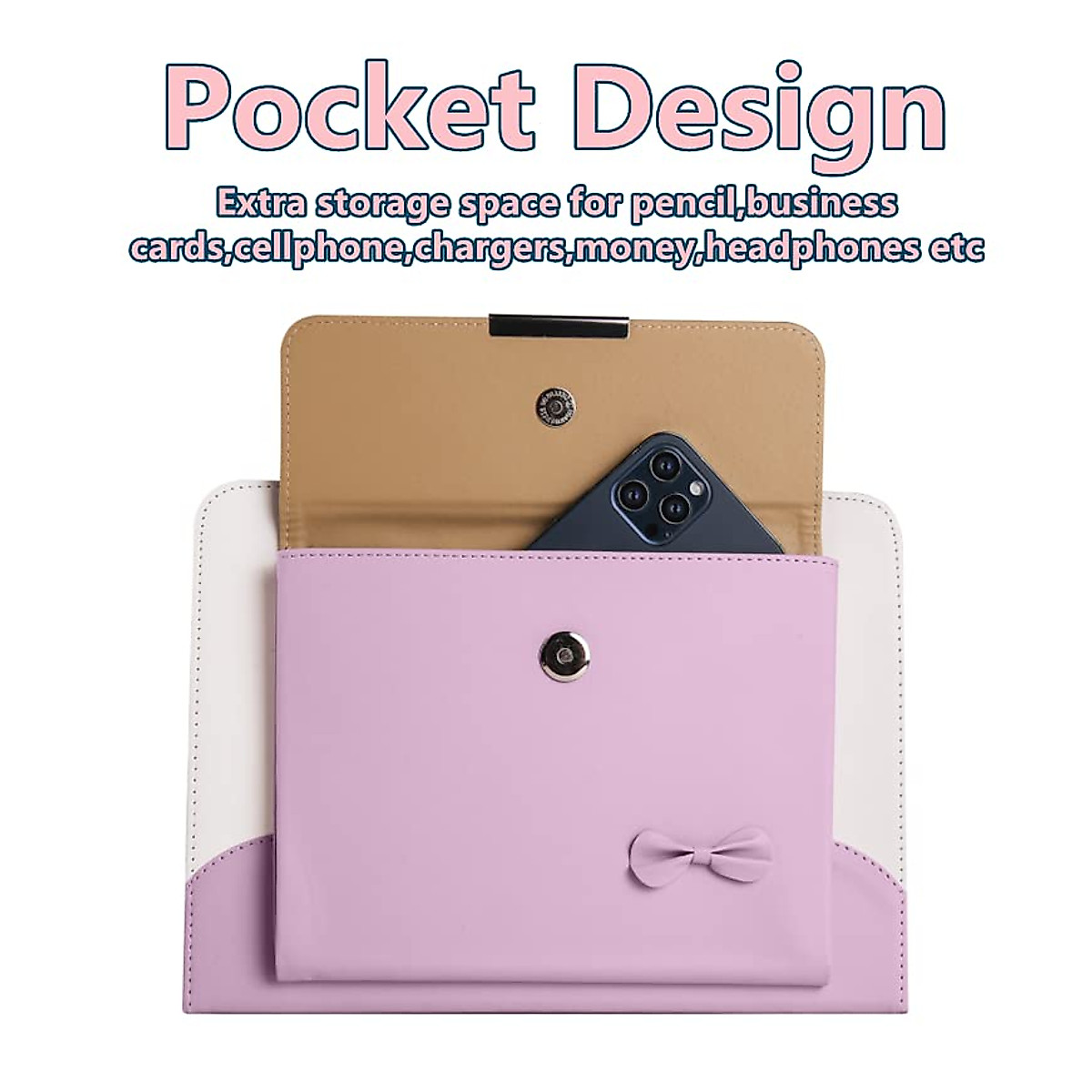 JGHYYZD Cute Case for iPad 9th Generation 2021 / iPad 8th 7th Gen/iPad 10.2 Inch, Slim Handbag Leather Protective Cover with Stand Hand Strap Pocket for Girls Woman Kids for iPad 9 8 7,Pink