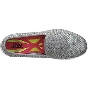 Skechers Performance Women's Go Walk 4 Kindle Slip-On Walking Shoe,Gray,10 M US