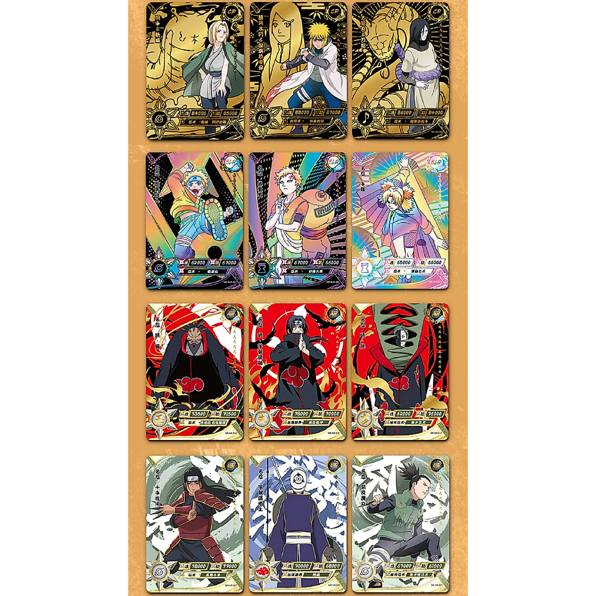 NarutoNinja Cards Booster Box Official Anime TCG CCG Collectable Playing/Trading Card Pack 36 Packs - 5 Cards/Pack(180 Cards)