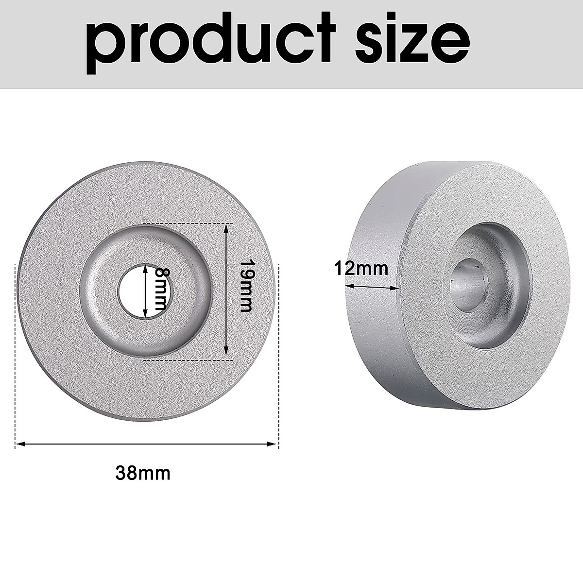 45 Record Adapter for Turntable RPM Record Player for 7 Inch Vinyl Record Players Turntables Solid Aluminum Dome (Silver)
