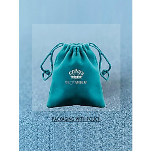 TIFVGEV 2pcs Murano Glass Charms for Pandora Bracelets, Authentic 925 Sterling Silver Charms for Bracelets, Red Charms for Women