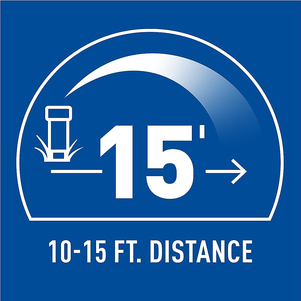 Orbit 54535 2" Professional Pop-Up Spray Head Sprinkler with Quarter Pattern Nozzle