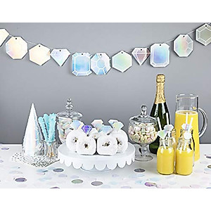 Cakewalk (Party) Cakewalk Pink Metal Cake Stands, One Size,6850