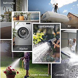 Litorsnge 30 PCS Red Outdoor Garden Hose Washer Gaskets Made from Soft Silicone, Fit All Standard 3/4" Garden Shower Hose and Water Faucet Fittings and 5/8 Inch Washing Machine