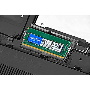 Crucial 16GB DDR4 SDRAM Memory Module - for Notebook - 16 GB - DDR4-2666/PC4-21300 DDR4 SDRAM - CL19-1.20 V - Non-ECC - Unbuffered - 260-pin - SoDIMM (CT16G4SFS8266)