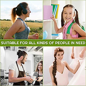 150 Pieces Black Hair Ties for Thick Curly Hair Bulk Hair Ties Ponytail Holders Hair Elastics Bands for Women or Men (4mm)