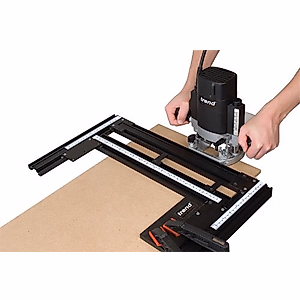 Trend Enterprises Trend Varijig Tenon and Grooving Jig for Precise Routing of Grooves and Tenons, VJS/TG/JIG
