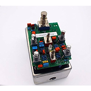 Mosky Audio BROWN Distortion Dual Toggle with Boost Option Hand-Wired Fast, Fast US Ship!