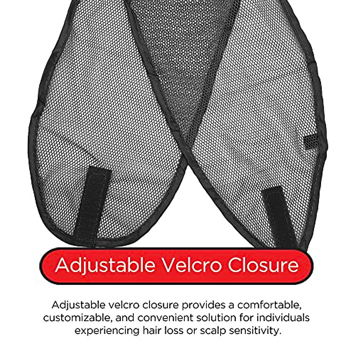 DONNA Mesh Wrap 1pc HEADBAND, Silk Wraps, Mesh Wrap for Women’s Hair, Face Wash, Makeup Hair Accessories Headbands (BLACK)