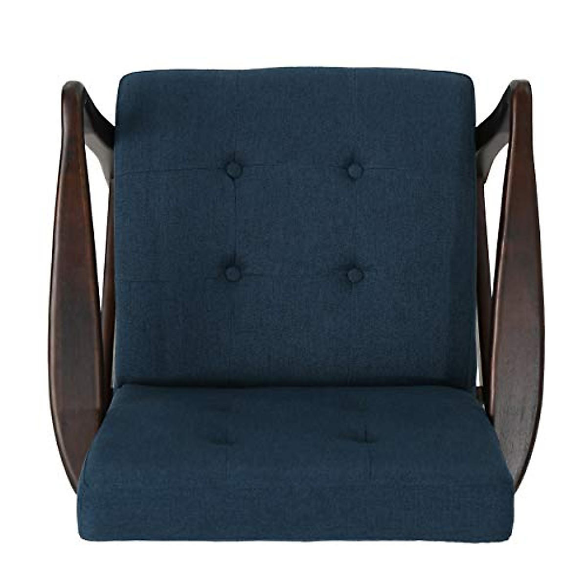 Christopher Knight Home Brayden Fabric Club Chair, Navy Blue