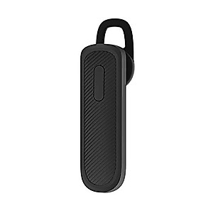 TELLUR VOX 5 Bluetooth Headset, Handsfree Earpiece, Multipoint Two Simultaneous Connected Devices, 360° Hook for Right or Left Ear, iPhone and Android