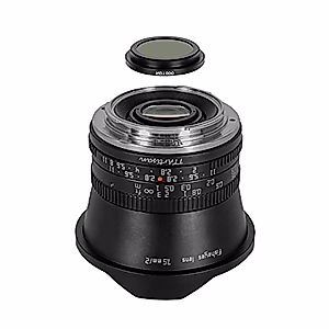 TTArtisan 7.5mm F2 APS-C Fisheye Lens 180° Ultra Wide Angle Large Aperture Manual Focus Lens for Leica/Sigma L Camera TL CL FP