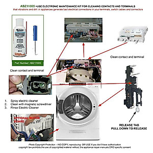 GLOB PRO SOLUTIONS CK7724 Dryer Control Board W10111609 W10111614 W10111616R Replacement for and compatible with Kenmore Whirlpool Heavy DUTY