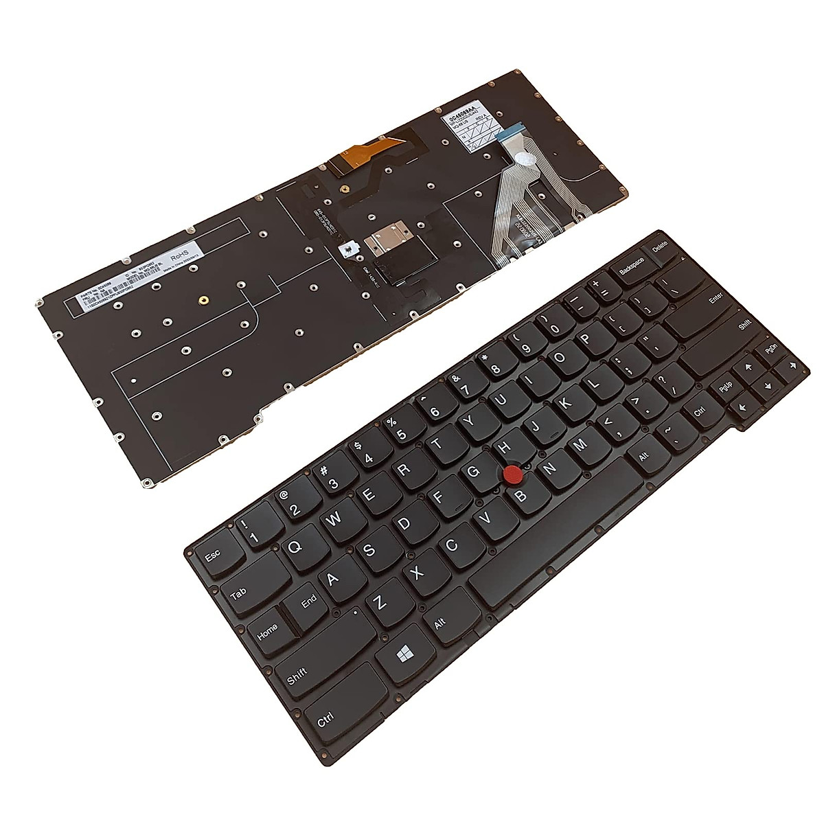 Laptop Replacement US Layout with Pointing with Backlight Keyboard for Lenovo Thinkpad X1 Carbon Gen 2nd 2014 20A7/20A8 0C45137 0C45081 01AX410