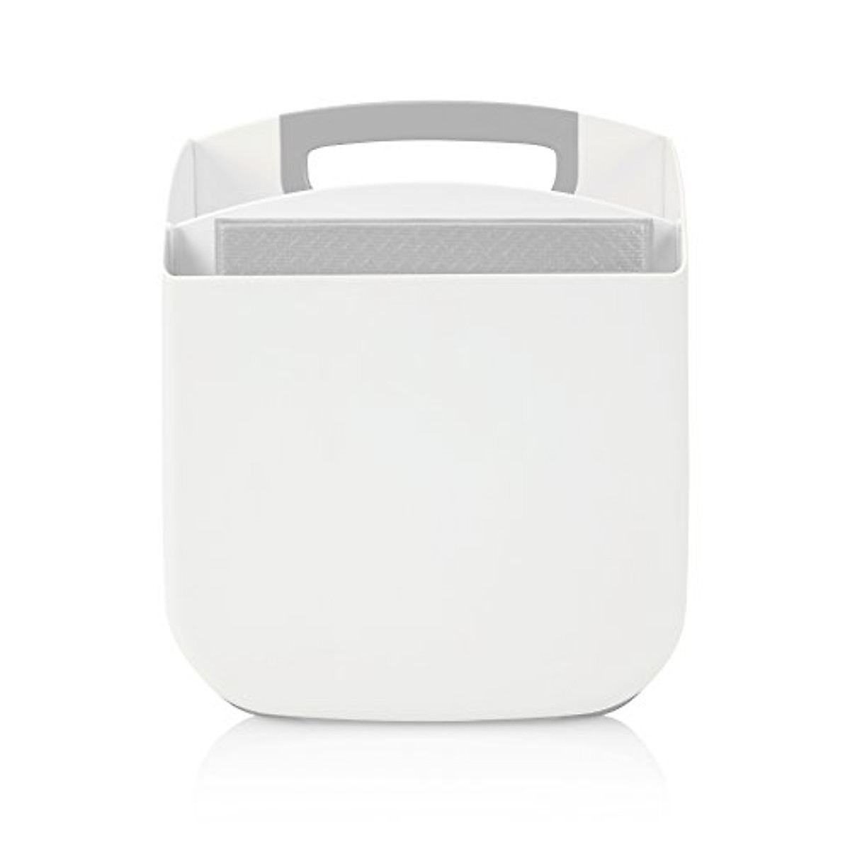 Ubbi Portable Diaper Changing Station Diaper Storage Caddy Organizer with Folding Changing Mat, Stores Baby Diapers, Wipes and Baby Accessories, Gray