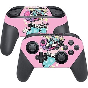 MightySkins Skin Compatible with Nintendo Switch Pro Controller - Orc Girl | Protective, Durable, and Unique Vinyl Decal wrap Cover | Easy to Apply, Remove, and Change Styles | Made in The USA