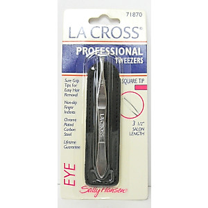 LA CROSS Professional Tweezers (Square tip)