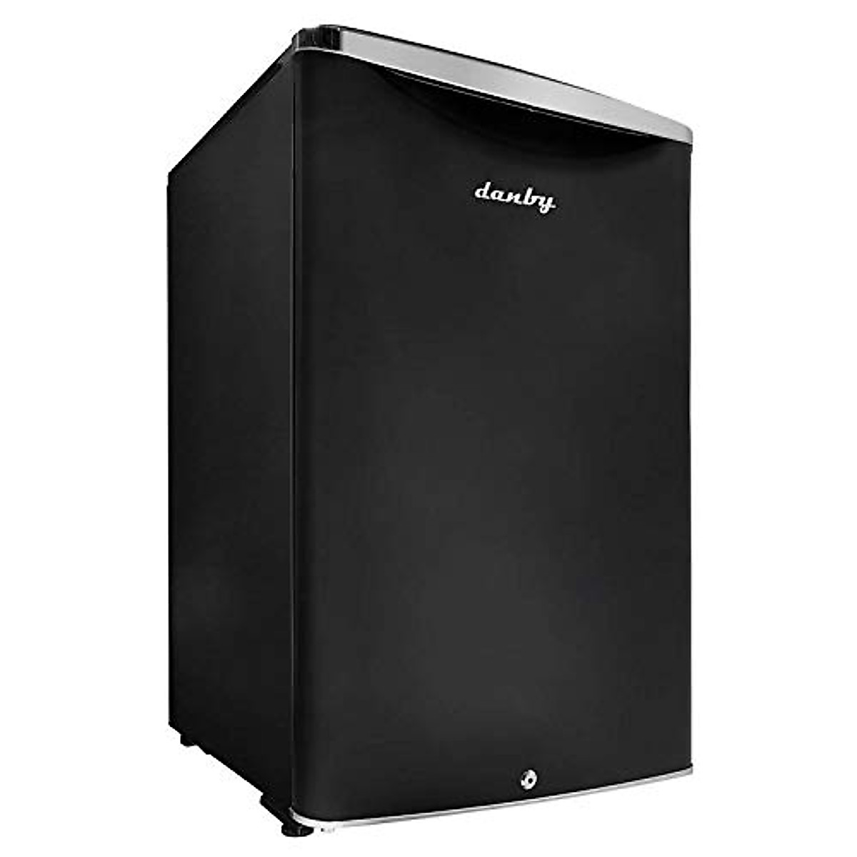 Danby DAR044A6MDB 4.4 Cu.Ft. Mini Fridge, Compact Refrigerator For Bedroom, Living Room, Bar, Dorm, Kitchen, Office, E-Star In Black With Lock
