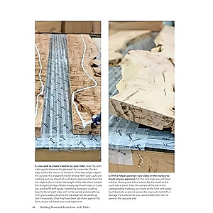 Building Wood and Resin River-Style Tables: A Step-by-Step Guide with Tips, Techniques, and Inspirational Designs (Fox Chapel Publishing) Beginner-Friendly Guide - Make Your Own Live-Edge River Table