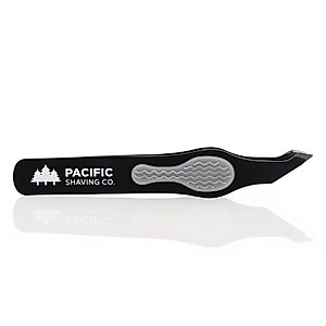 Pacific Shaving Company Premium Tweezers Set - A Shaving/Grooming Must-Have (1x Essential Slant Tip, 1x Precision Point Tip) 1 ea