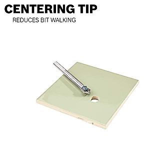 BOSCH GT800 3/4inch Carbide Tipped Glass, Ceramic and Tile Drill Bit, Silver