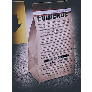 Crime Scene Paper Evidence Bags (Small)