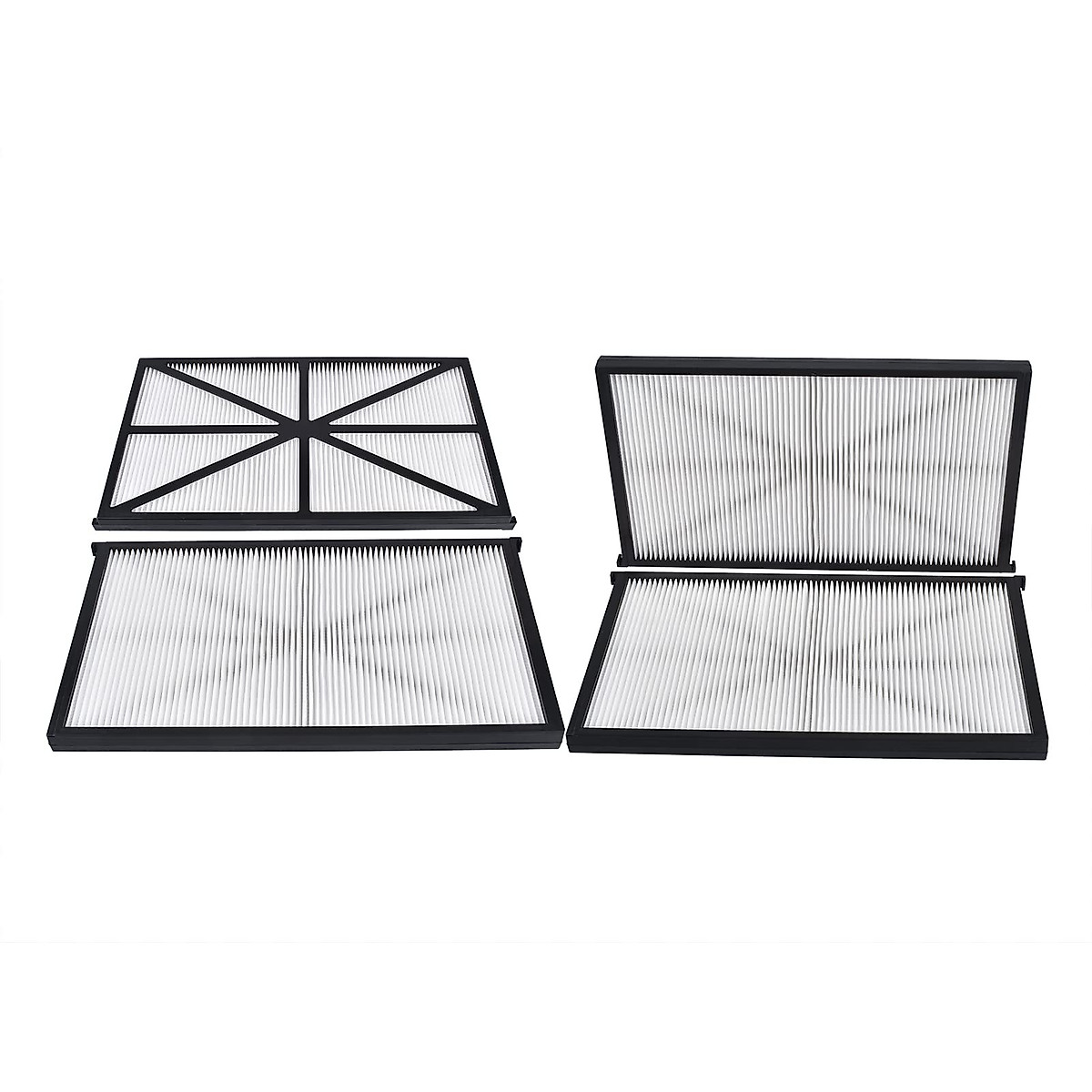 4 Pack RCX70101 Filter Cartridge Refill Kit fit for Hayward Tiger Shark Pool Vacuum Cleaners Maytronics