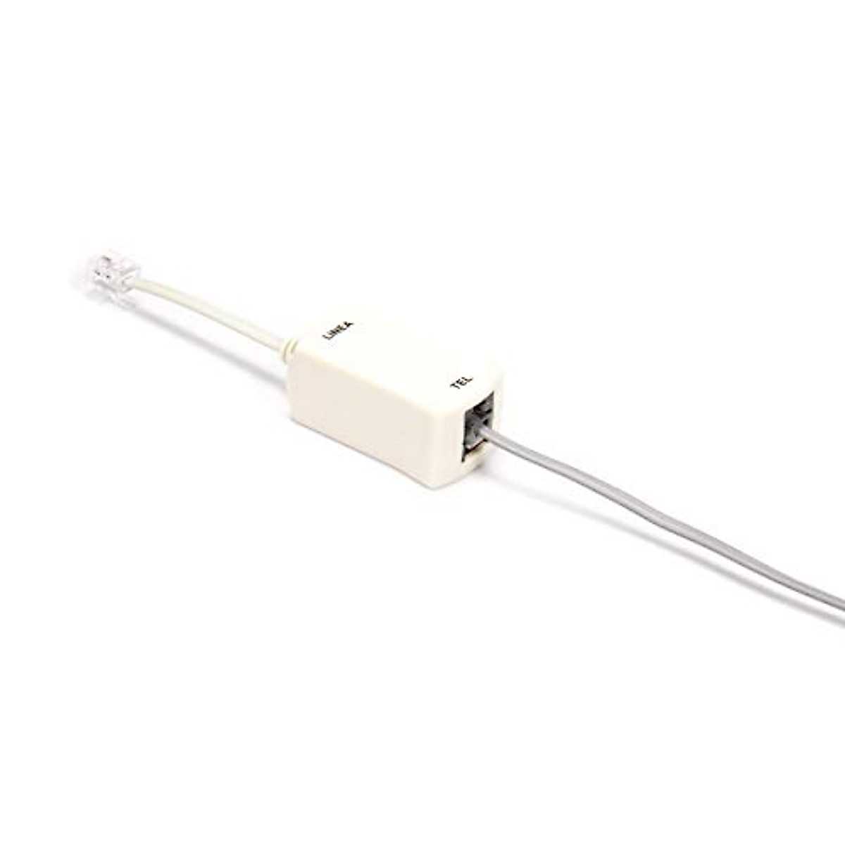 THE CIMPLE CO 2 Wire, 1 Line DSL Filter - for Removing Noise and Other Problems from DSL Related Phone Lines - 2 Pack